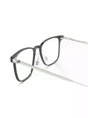 Montblanc Square Frame Eyeglasses - Black