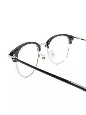 Montblanc Round-frame Glasses - Black