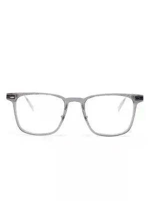 Montblanc Square-frame Glasses - Grey
