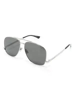 Saint Laurent Leon Pilot-frame Sunglasses