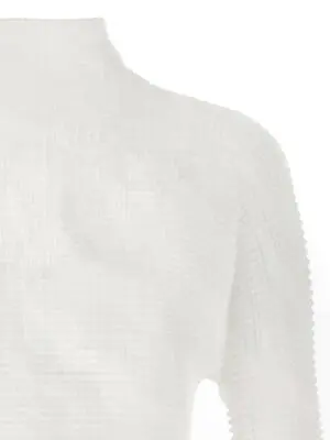 Issey Miyake High-neck Top
