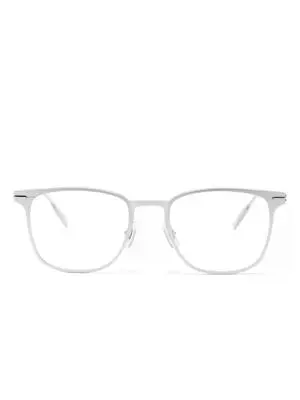 Montblanc Square-frame Glasses - Silver
