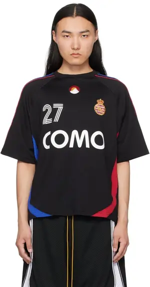 Rhude Rhude 27' Jersey - Black/navy/red