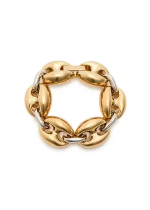 Rabanne Two-tone Chain Bracelet - Gold
