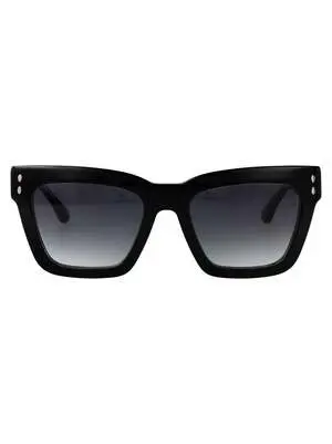Isabel Marant Acetate Full Rim Sunglasses - Black