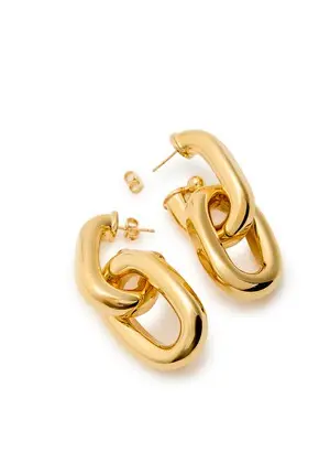 Rabanne Xl Link Chain Hoop Earrings