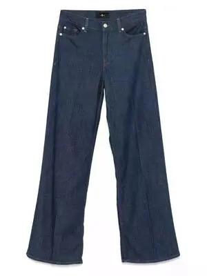 7 For All Mankind Five-pocket Straight Leg Jeans