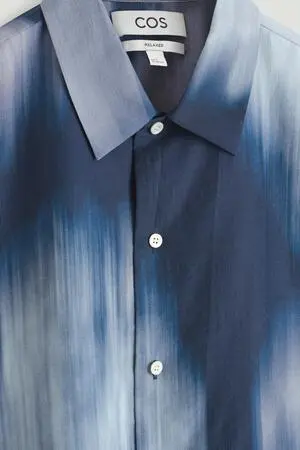 Cos Relaxed Short-sleeved Printed Resort Shirt