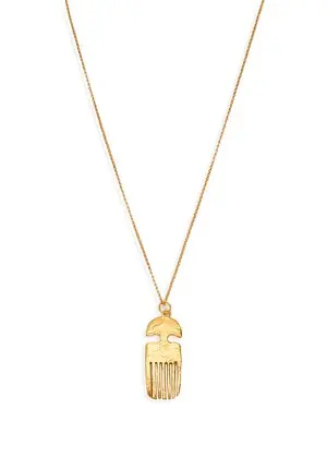 ALIGHIERI The Vanity Comb Necklace - Gold
