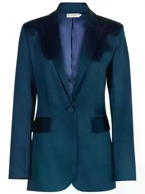 SILVIA TCHERASSI Silvia Tcherassi Rebeca Floral-Embroidered Blazer