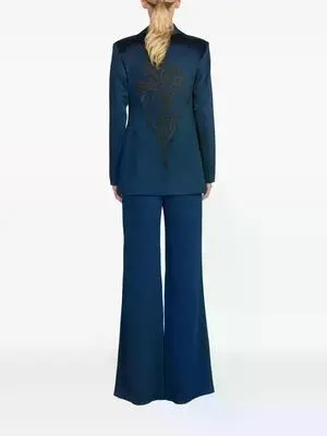 Silvia Tcherassi Rebeca Floral-embroidered Blazer