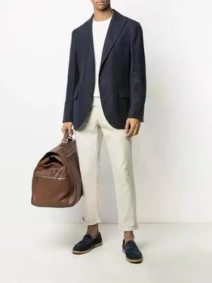 Brunello Cucinelli Crew Neck Sweater - White
