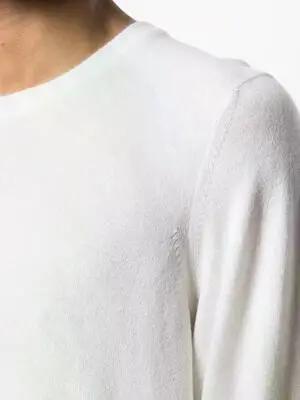 Brunello Cucinelli Crew Neck Sweater - White
