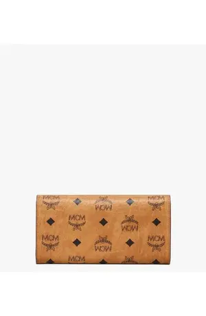 Mcm Tracy Crossbody Wallet In Visetos