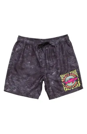 MAUI & SONS Surf Shop Microfiber Swim Trunks
