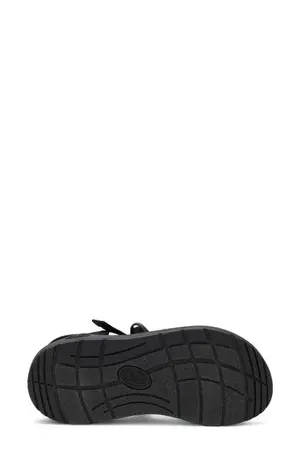 CHACO Cushz Toe Loop Sandal - Black