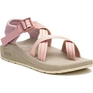 CHACO Cushz Toe Loop Sandal - Frond Pink