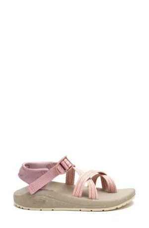 CHACO Cushz Toe Loop Sandal - Frond Pink