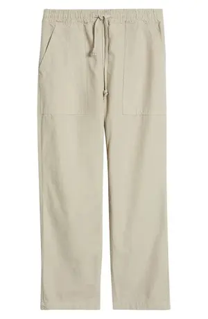 SERVICE WORKS Organic Cotton Canvas Drawstring Chef Pants - Stone
