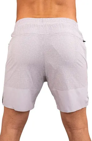 MACEOO Perforated Training Shorts - Grey