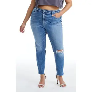 Women's Ripped High Waist Jeans