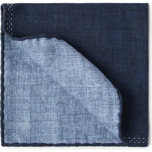 Brunello Cucinelli Silk Pocket Square Night