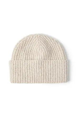 Brunello Cucinelli Knit Beanie - Ecru