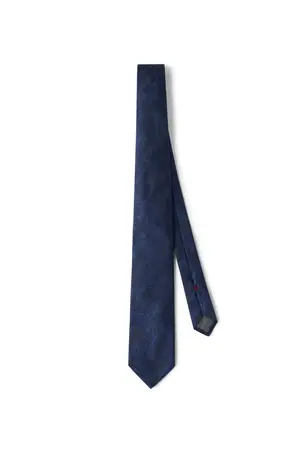 Brunello Cucinelli Brunello Cucinelli Silk Necktie Sapphire