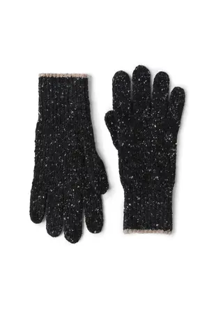 Brunello Cucinelli Knit Gloves Anthracite