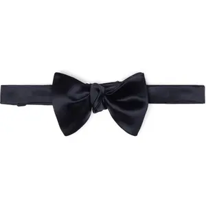 Brunello Cucinelli Satin Bow Tie - Night