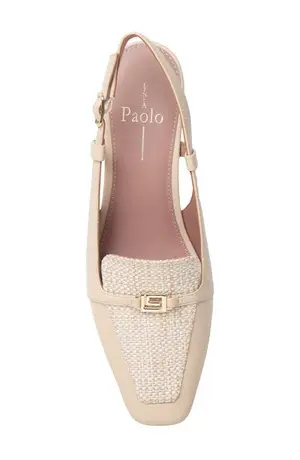Linea Paolo Cirilla Loafer Pump - Natural
