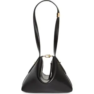 TOTEME Scoop Leather Clutch - Black
