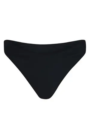 L'Agence Gianna Brazilian Bikini Bottoms - Black