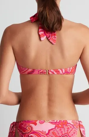 Ralph Lauren Tie-front Bikini Top