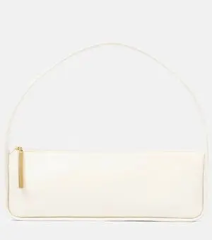 Khaite Lori Small Leather Shoulder Bag - White