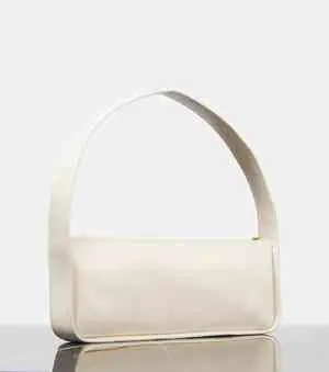 Khaite Lori Small Leather Shoulder Bag - White