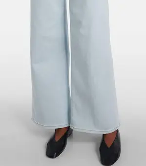 FRAME Le Slim Palazzo Wide-leg Jeans - Blue