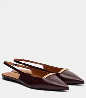 Women's Burgundy Flats