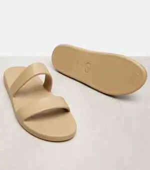 THE ROW Foam Sandals - Beige
