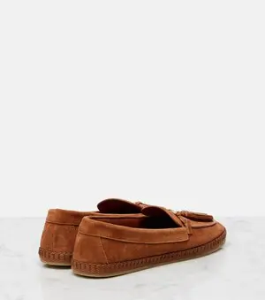 JIMMY CHOO Fabien Suede Loafers