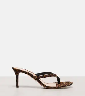 GIANVITO ROSSI Calypso 70 Thong Sandals