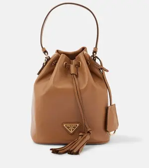Prada Leather Bucket Bag