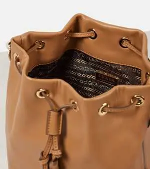 Prada Leather Bucket Bag
