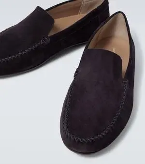 Manolo Blahnik Suede Loafers