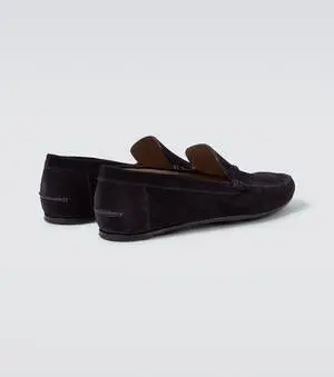 Manolo Blahnik Suede Loafers