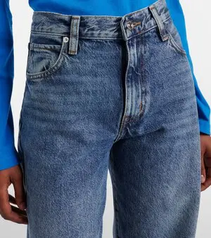 FRAME Candle Mid-rise Barrel-leg Jeans