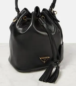 Prada Leather Bucket Bag