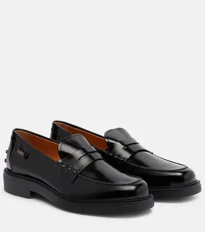 Women's Leather Penny Loafers