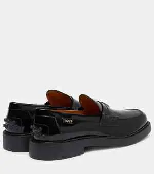TOD'S Leather Penny Loafers