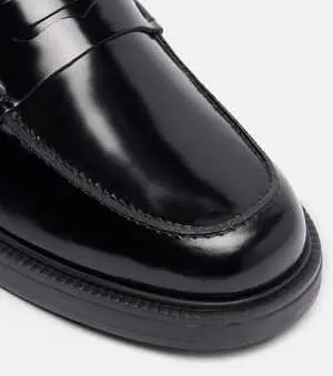 TOD'S Leather Penny Loafers